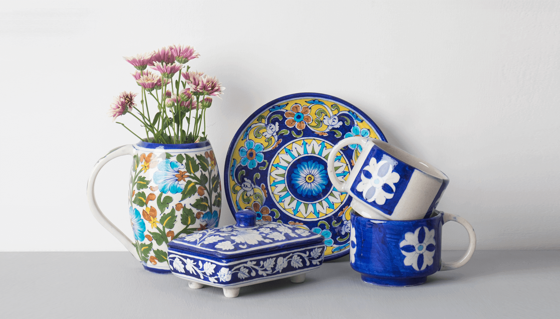 Blue Pottery of Jaipur – Origin, Styles & Legacy